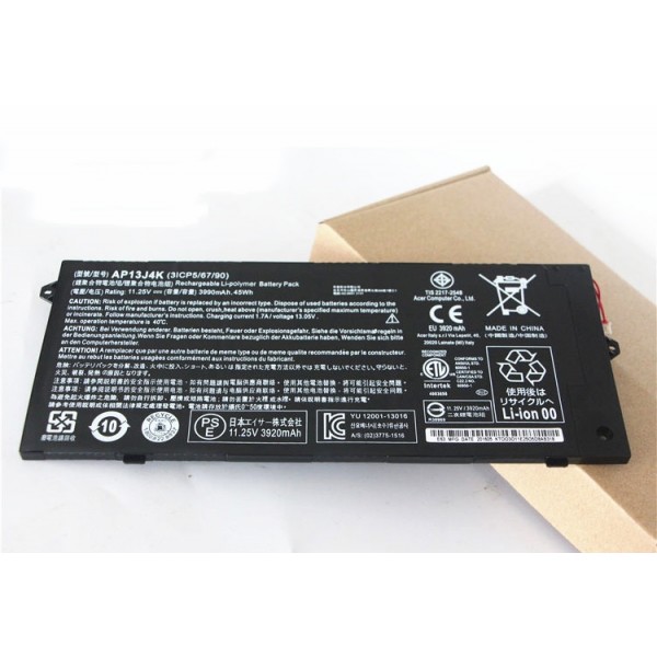 Replacement Acer AP13J3K AP13J4K Chromebook C720 C720P C740 Battery