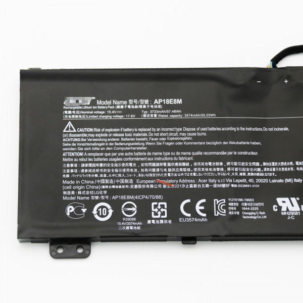 Acer AP18E7M Nitro 5 AN515-54-734M 74QA Laptop Battery
